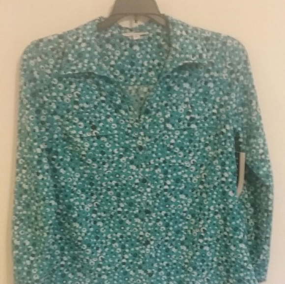 Notations | Tops | Notations S Long Sleeve Blouse | Poshmark